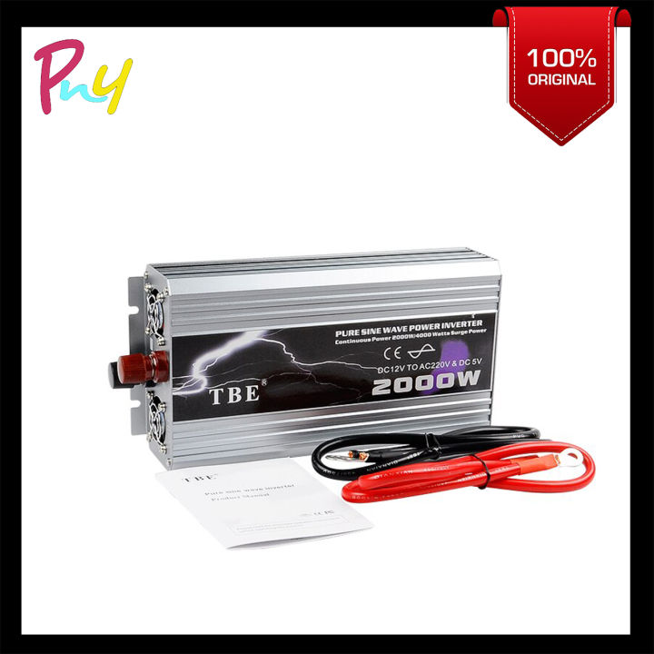 TBE INVERTER PURE SINE WAVE 2000WATTS | Lazada PH