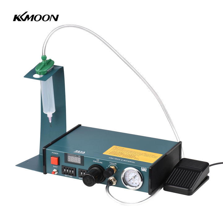 KKmoon 983A 220V Automatic Glue Dispenser Machine Professional Precise ...