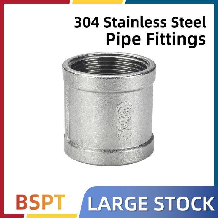 BSPT 201/304/316 Stainless Steel Female Straight Joint Pipe Connection ...