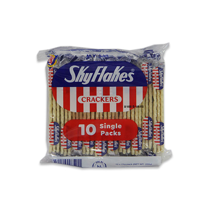 M.Y. San Skyflakes Original Flavor Crackers 25g x 10s | Lazada PH