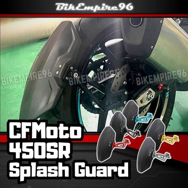 CFMoto 450SR Splash Guard High-Quality ABS Keep Your Bike Clean ...