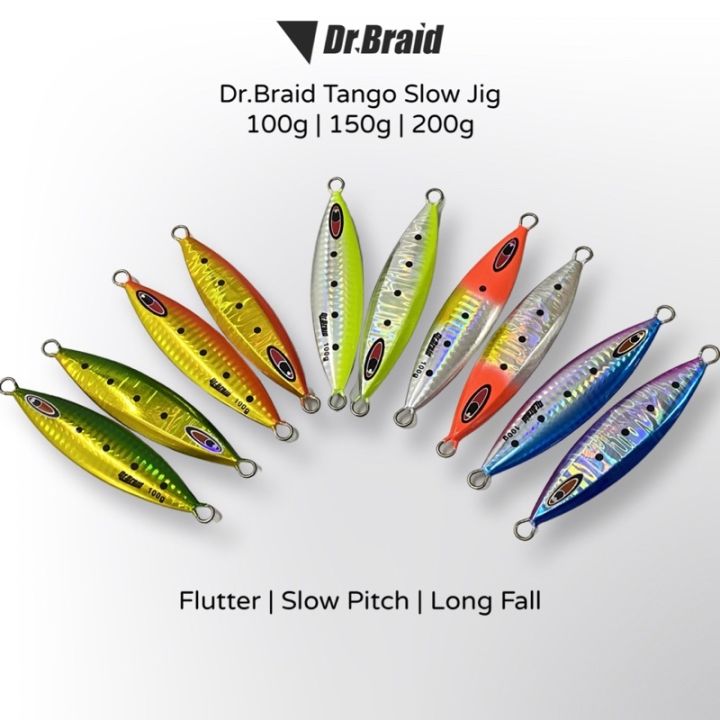 Dr.Braid Tango Slow Jig 100g 150g 200g Killer for Jenahak,Kerapu | Lazada