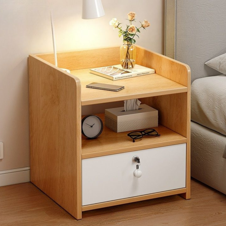 Meja Samping Tempat Tidur Meja Nakas Modern Meja Nakas Kayu Meja Sudut ...