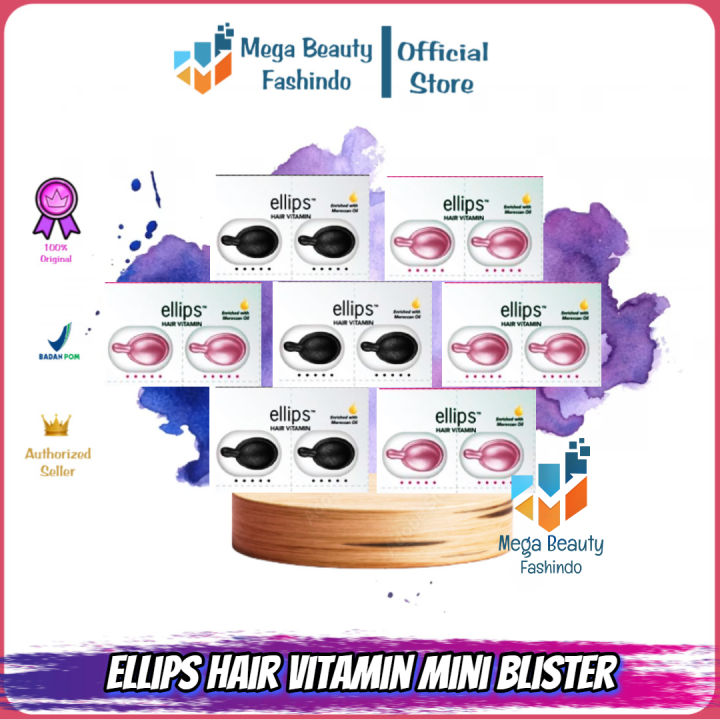 Ellips Mini blister Series | Mini Blister Vitamin Rambut Rusak dan ...