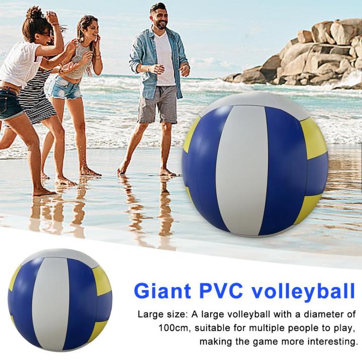 Thickened Inflatable Big Volleyball Giant Beach Ball Big Inflatable ...