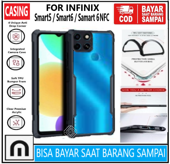 Promo Casing Infinix Smart 6 NFC Smart 6 Smart 5 Case Transparan ...