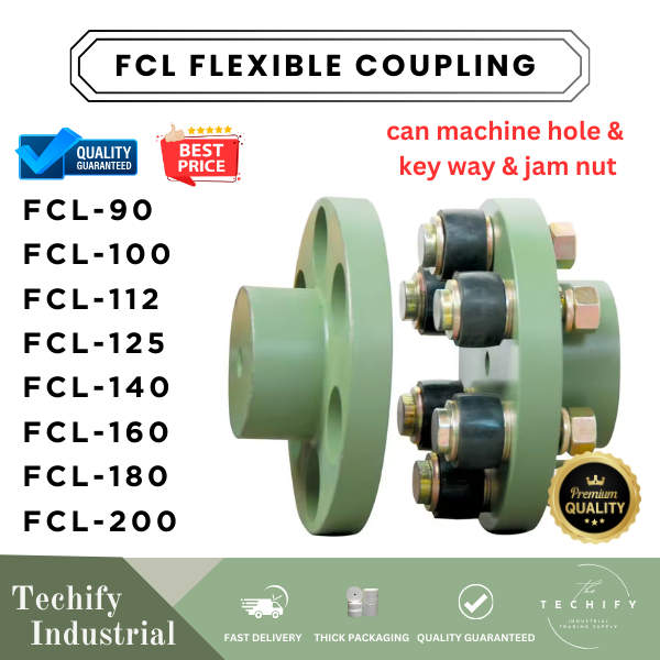 FCL Flexible Coupling FCL90/100/112/125/140/160/180/200 High Quality ...