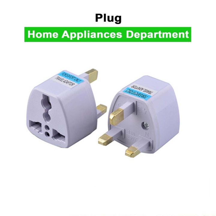 3 Pin Conversion Plug Universal Adapter British Socket Adapter Plug ...