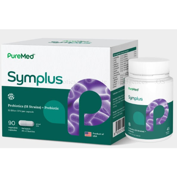 益生菌 Prebiotics & Probiotics 2x45's Vegecaps (New Packaging) Exp: 08/ ...