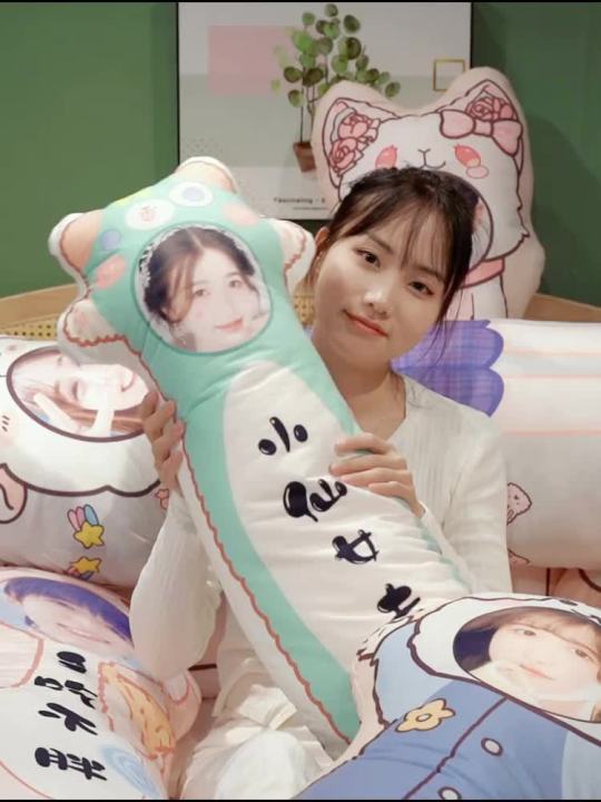 Long Doll Humanoid Pillow Custom Boyfriend Girl Avatar Photo Birthday Gift Sleeping Doll diy ...