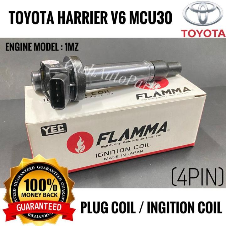 TOYOTA HARRIER V6 MCU30 1MZ IGNITION COIL PLUG COIL READY STOCK (1PIECE ...