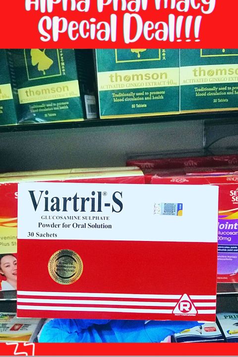 Viartril-S Glucosamine 1500mg Powder 30 Sachets | Lazada
