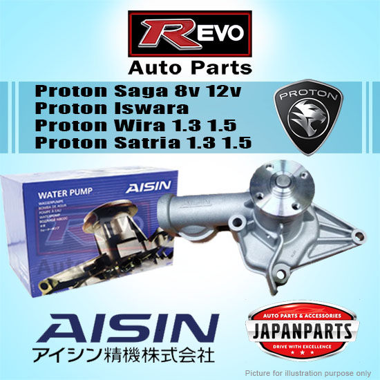 100% Original Toyota Aisin Japan Premium Proton Wira Saga Iswara Satria ...