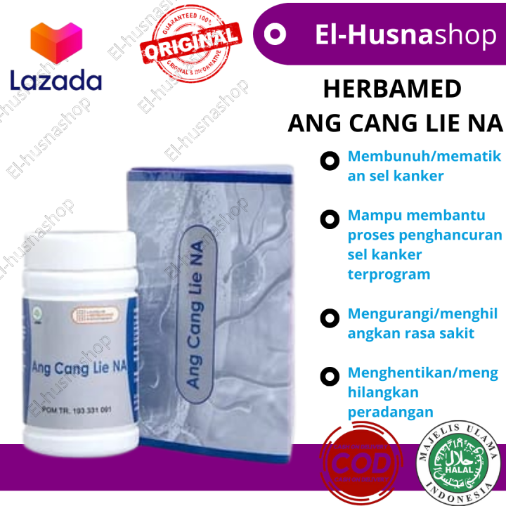 Ang Cang Lie NA Herbamed Kapsul Herbal Bunuh Sel Kanker Tingkatkan ...