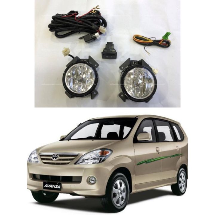 Toyota Avanza Fog Lamp Fog Light 2004 2005 2006 | Lazada
