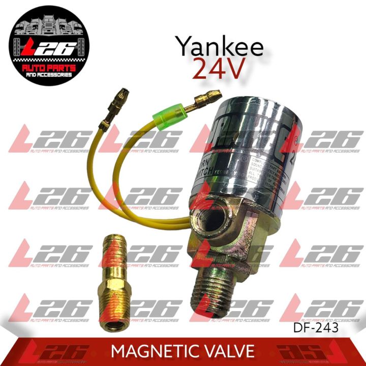 Air Horn Magnetic Valve / Horn Switch Yankee horn 24V DF-243 | Lazada PH