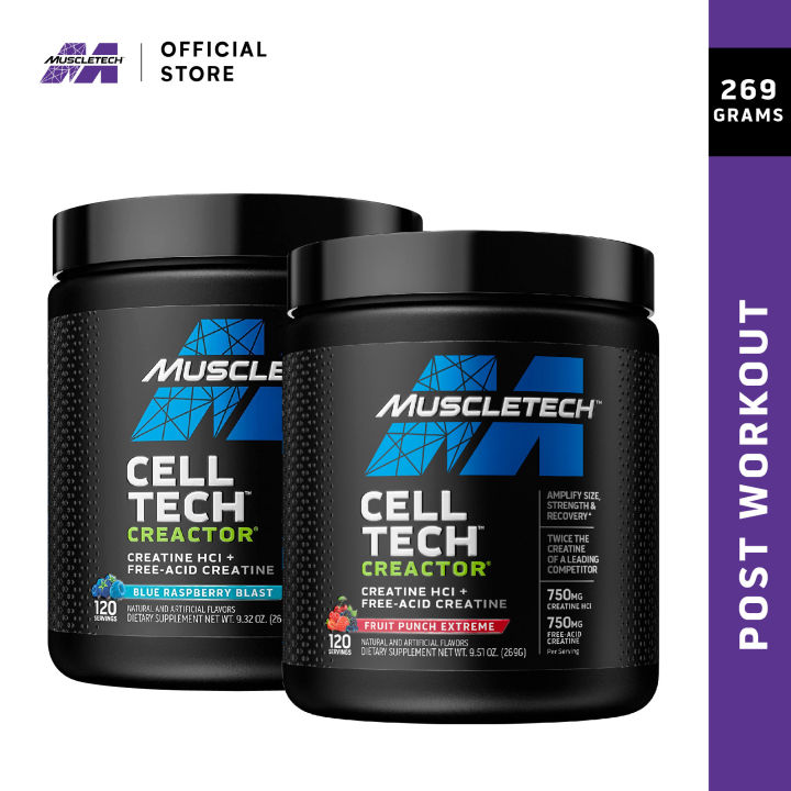 MuscleTech Cell Tech Creactor (264g - 120 Servings) | Lazada Singapore