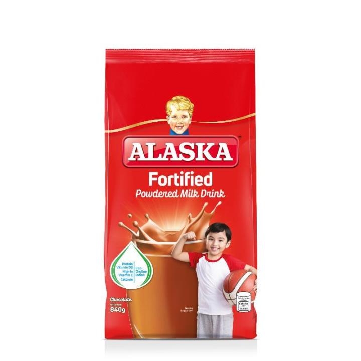 Alaska Fortified Powdered Milk Chocolate 840g | Lazada PH