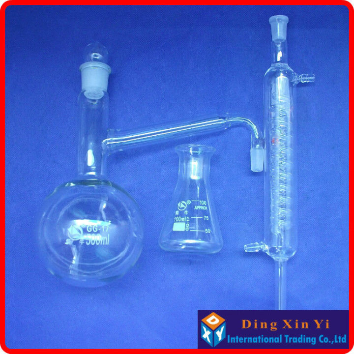 Distiling Apparatus With Ground Glass Joints glass Distillation Unit ...