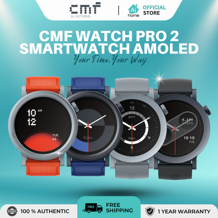 CMF Watch Pro 2 Smartwatch AMOLED Display Health Monitoring GPS ...