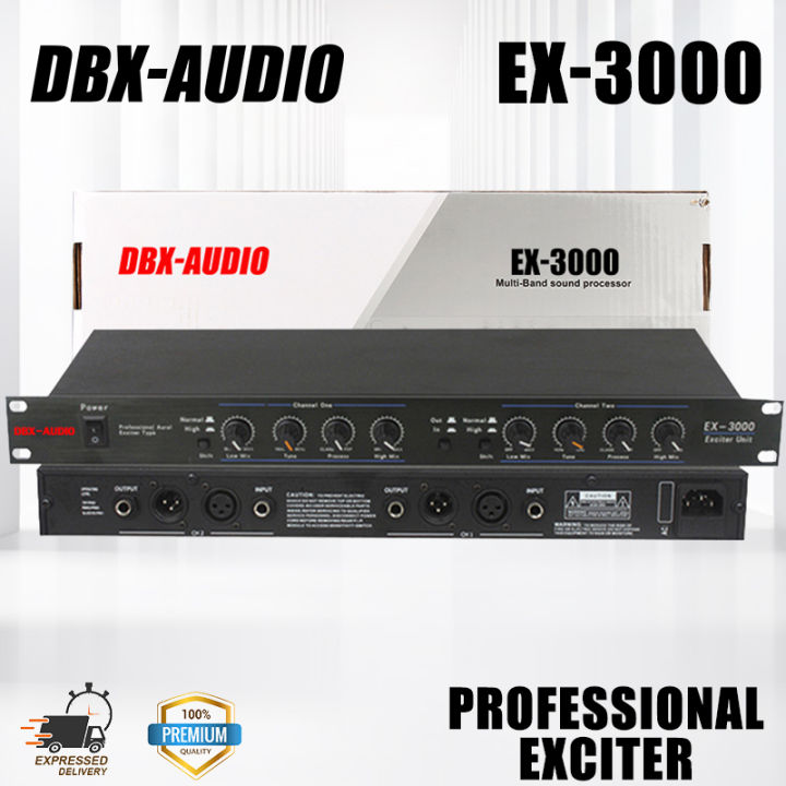 DBX-AUDIO EX3000 เครื่องบูสเสียงเบส เครื่องบูสเสียงกลางแหลมMAXIMIZER ...