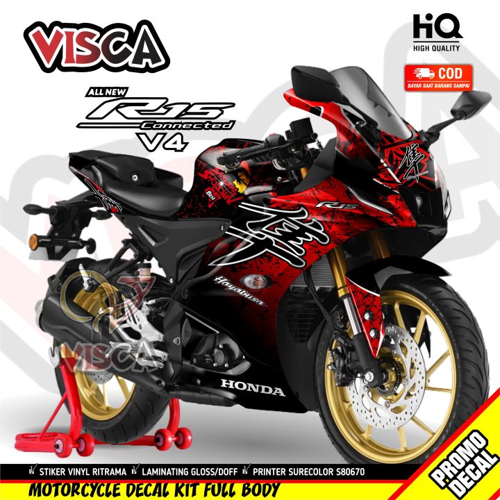 Decal R15 V4 Full Body Stiker R15 V4 Full Body Dekal R15 V4 Hayabusa ...