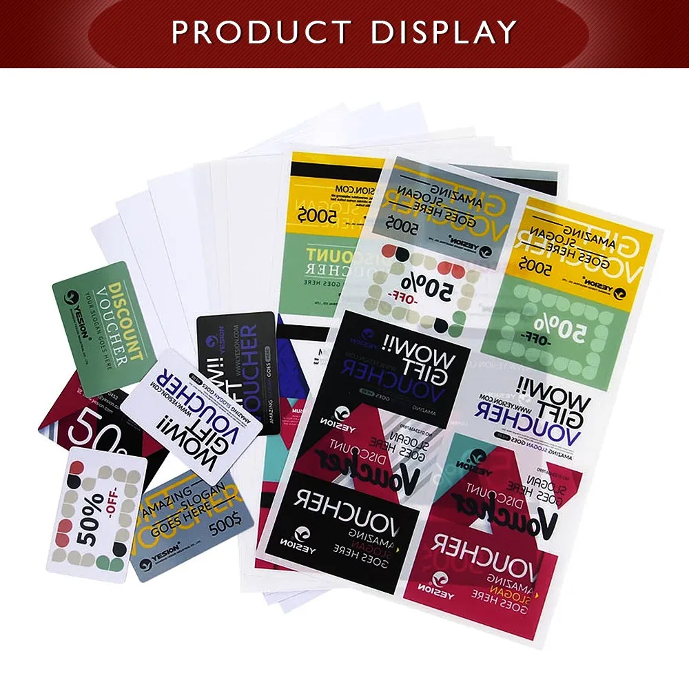 Print Digital (10PCS )CUYI PVC Sheet & PET Sheet A4 Size For ID ...