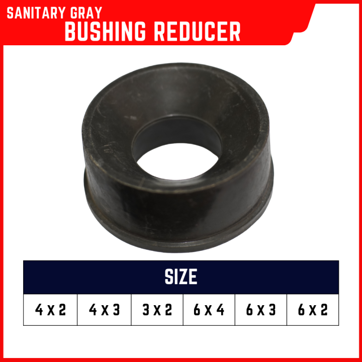 Sanitary PVC Fittings Gray Bushing Reducer (Sizes: 4x2", 4x3", 3x2",6x4 ...