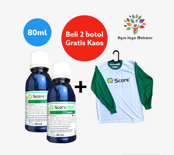 SCORE 250 EC zpt isi 80 ml score 250ec score 80ml fungisida score scor ...
