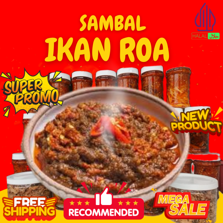 Sambal Ikan Roa Asap 500 GRAM Cita Rasa Khas Manado nyambel | Lazada ...