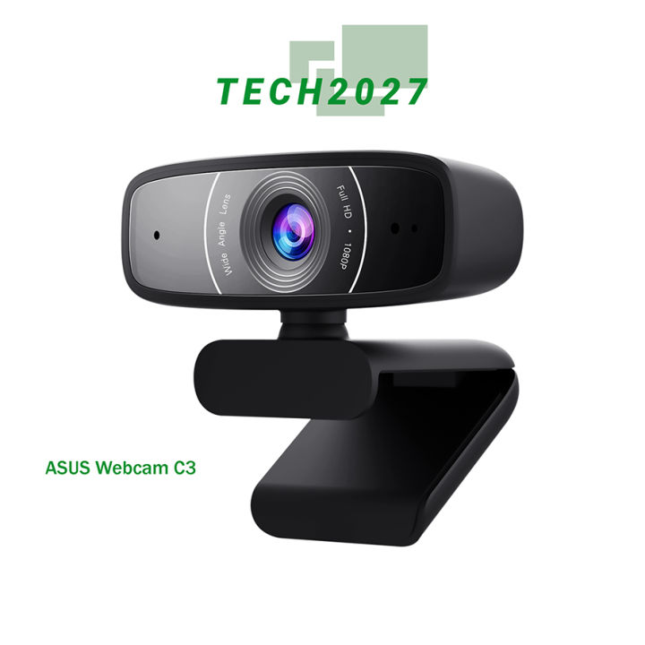 ASUS Webcam C3 USB Camera With 1080p 30 Fps Recording With Adjustable ...