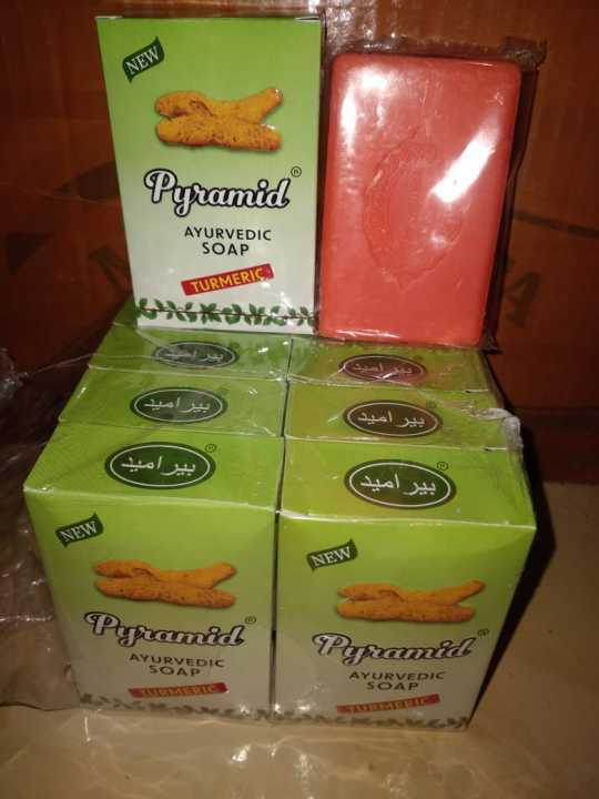 SABUN PYRAMID Sabun Arab Ayurvedic Turmeric Soap ORIGINAL 100% | Lazada ...
