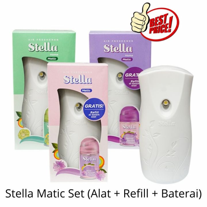 STELLA MATIC BOX SET PENGHARUM RUANGAN | Lazada Indonesia