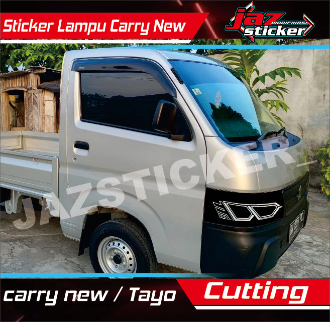 STICKER LAMPU DEPAN PICKUP / CARRY NEW / STICKER MOBIL PICKUP /CARRY ...