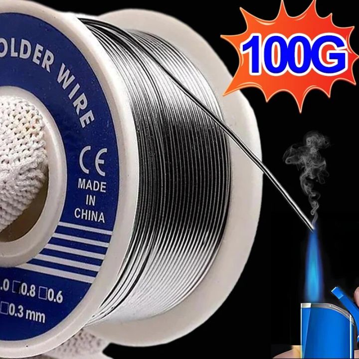 100/20g Easy Melt Solder Wire Low Temperature Aluminum Copper Iron ...
