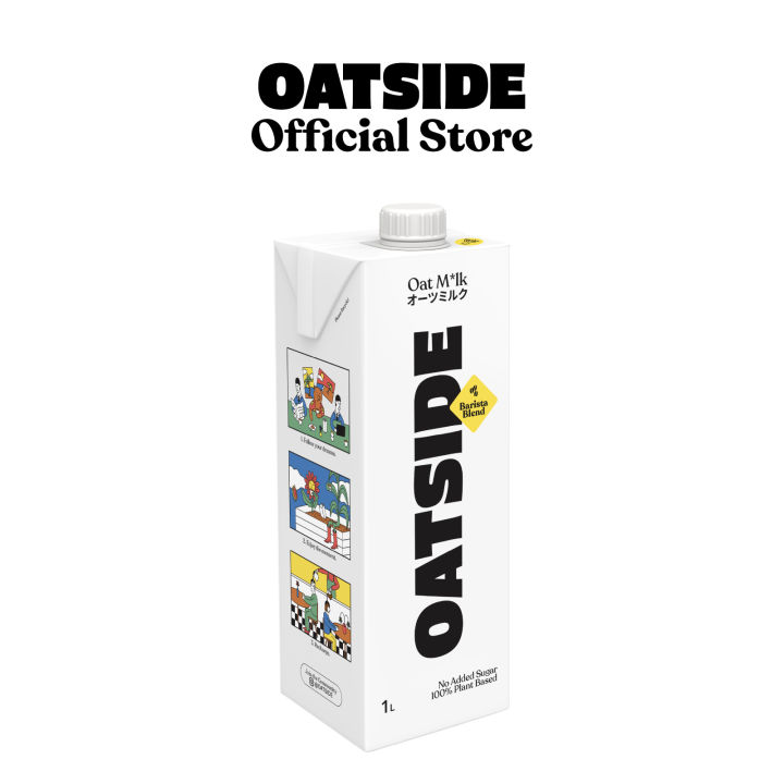 OATSIDE Barista Blend Original Oat Milk 1L | Lazada PH