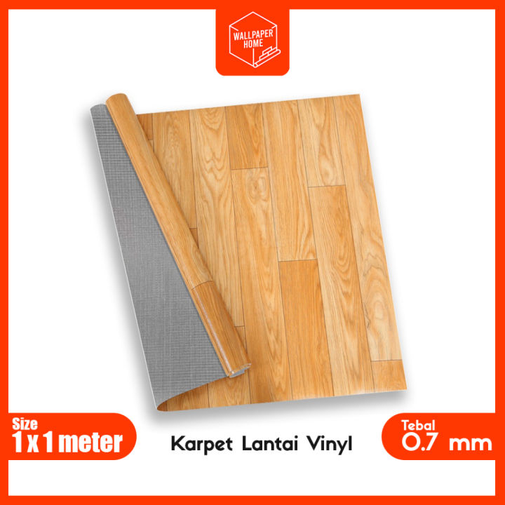 Wallpaper Home - Karpet Lantai Vinyl Roll 1x1 meter Tebal 0.7 mm ...