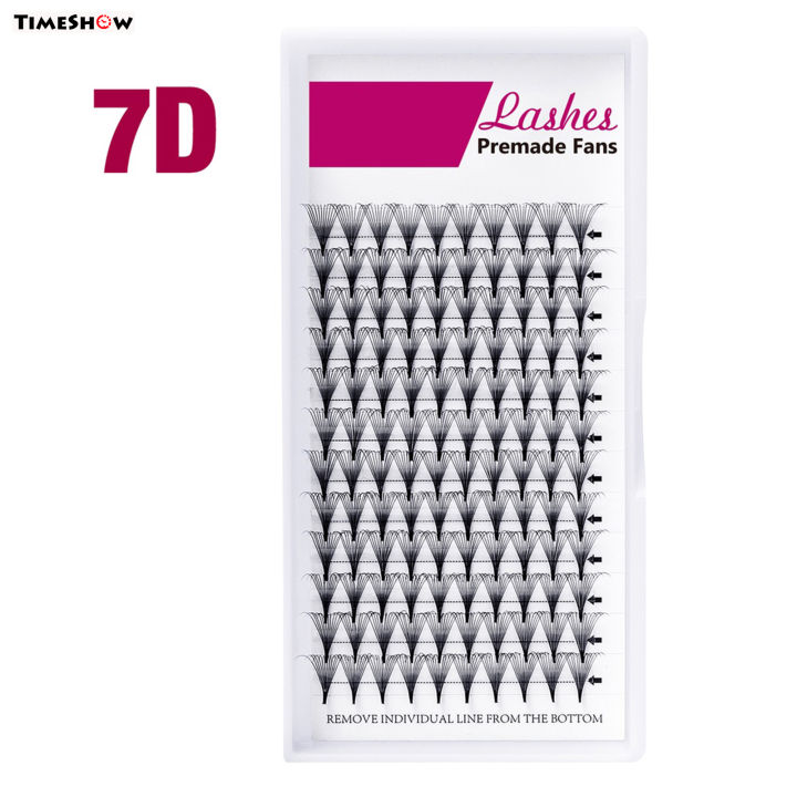 TimeShow DIY Grafting Eyelashes Clusters Lengthening Wispy Curly ...