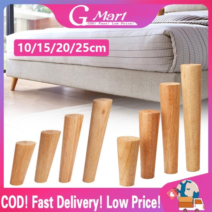 Solid Wood Furniture Legs 4 Pcs Sofa Legs Cabinet Legs TV Cabinet Legs ...