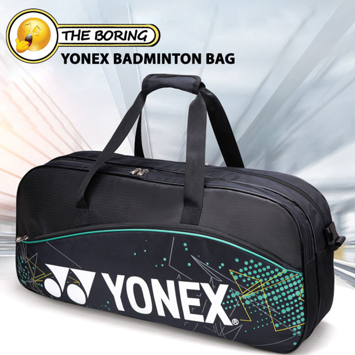 Yonex Badminton Racket Bag Splashproof Double Compartment Shoulder ...