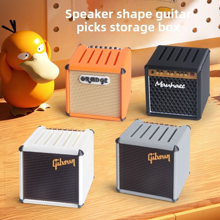 3D Printed Ukulele Pick Holder - Realistic Mini Speaker Desk Decor ...