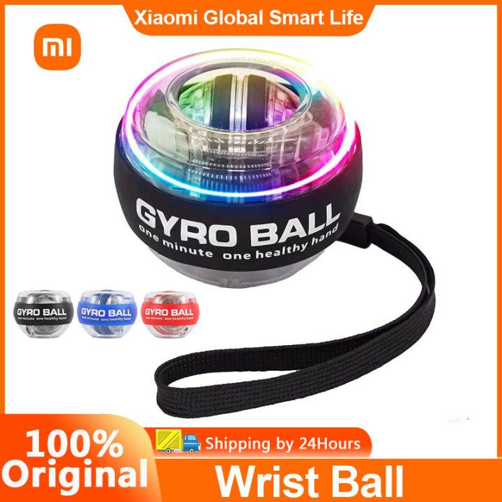 Xiaomi LED Powerball Gyroscopic Power Wrist Ball Self-starting Gyro ...