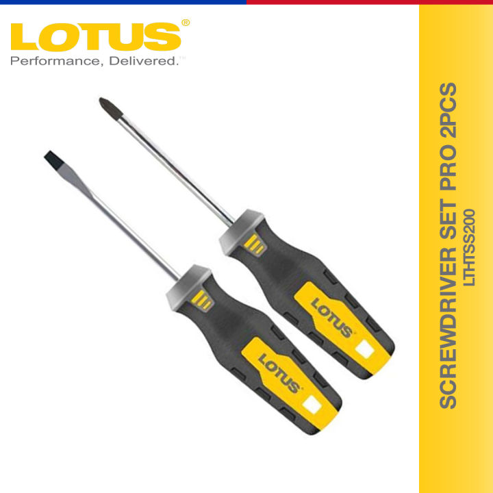 Lotus Screwdriver Set Pro 2PC LTHTSS200 | Lazada PH
