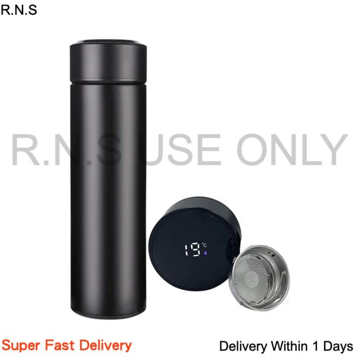 Thermos Bottle Smart Temperature Led Display Fashion Smart Temperature ...
