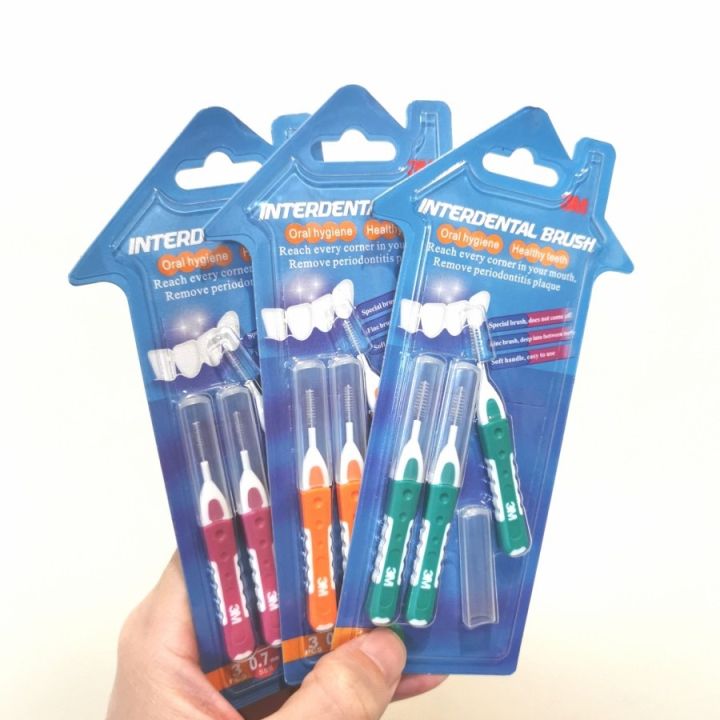 Sikat Gigi 3M Interdental Brush - Sikat gigi celah gigi per pcs ...