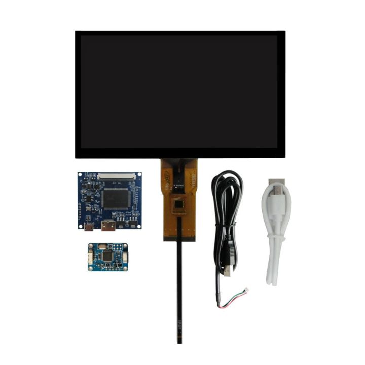 7 Inch LCD Screen Display Monitor Capacitive Digitizer Touch Screen HDMI-Compatible For ...