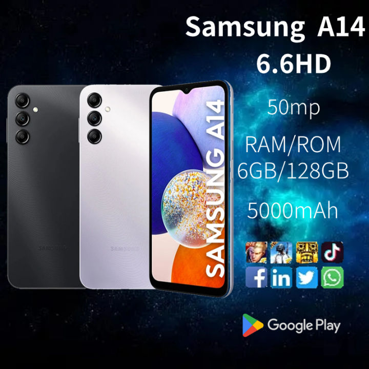 ของแท้ 100% Samsung Galaxy A14 ขนาดหน้าจอ 6.61 นิ้ว ภาพถ่ายคมชัดมาก 13 ...
