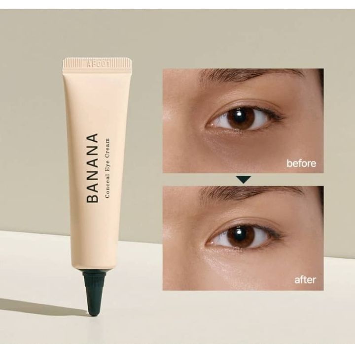 【现货】ShaiShaiShai BANANA Conceal Eye Cream 15g 三合一遮瑕眼霜 | Lazada