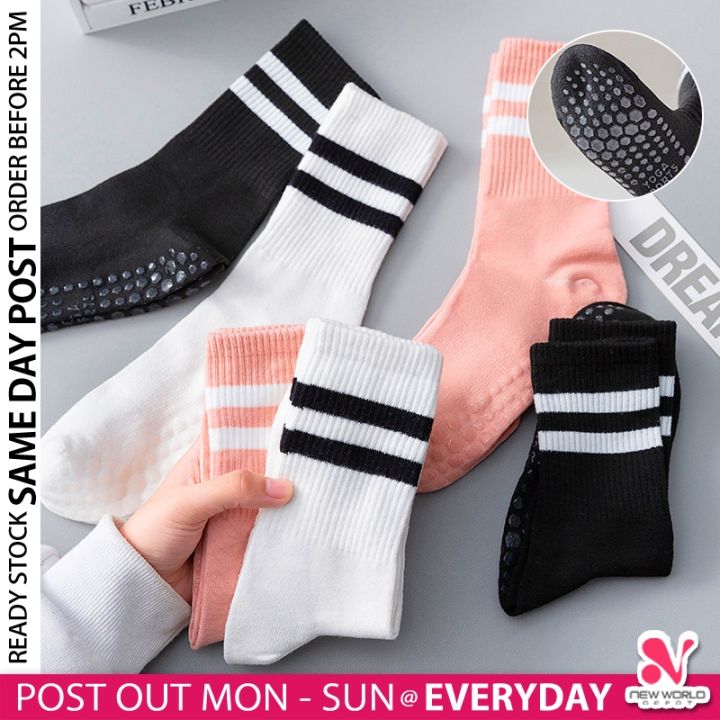 𝗚𝗢𝗢𝗗 𝗣𝗘𝗥𝗠𝗘𝗔𝗕𝗜𝗟𝗜𝗧𝗬 》Anti Slip Bottom Yoga Socks Sports Football Soccer ...