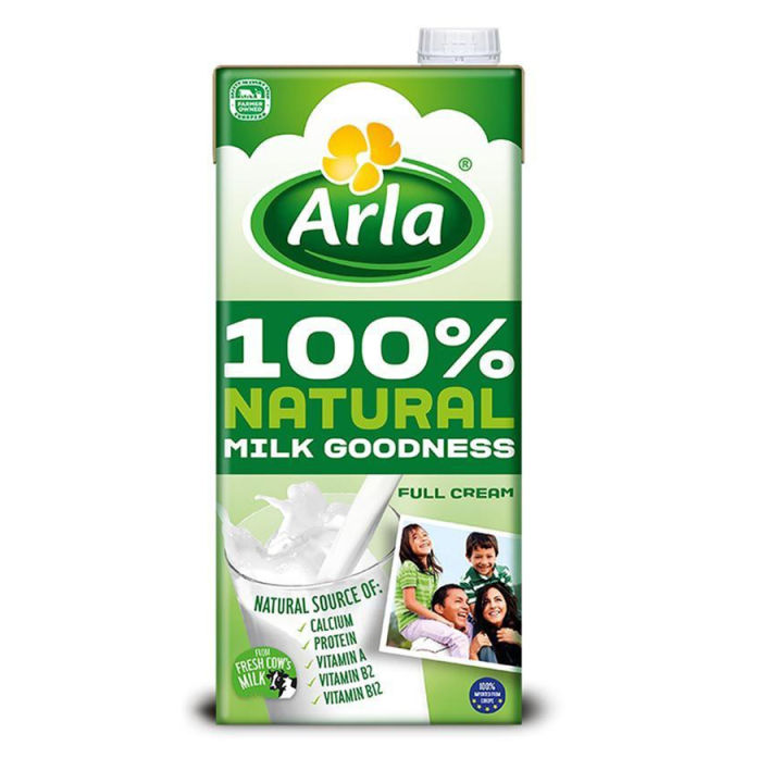 ARLA 100% Natural Milk Goodness Full Cream 1L | Lazada PH